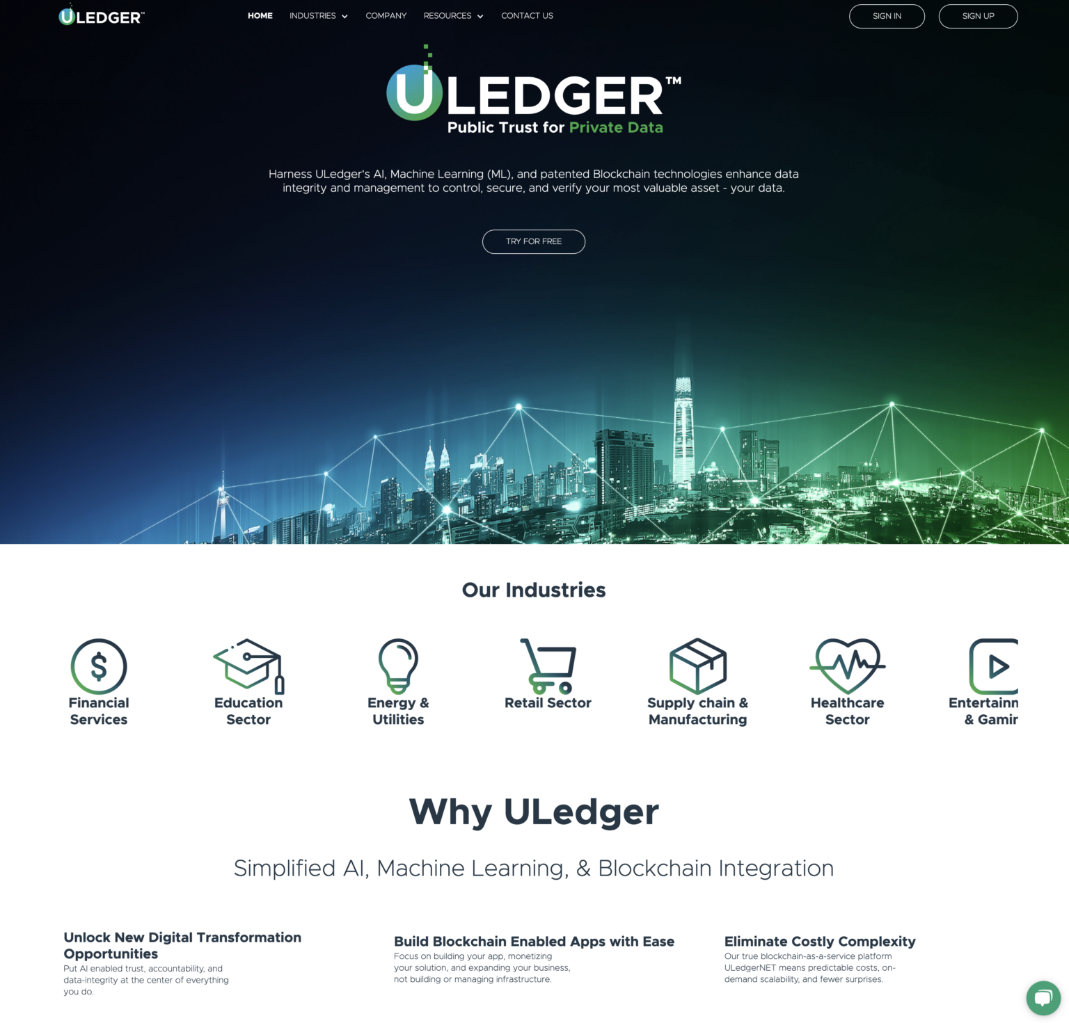 ULedger Chooses Fulcrum to Launch Trailblazing Blockchain Service ...